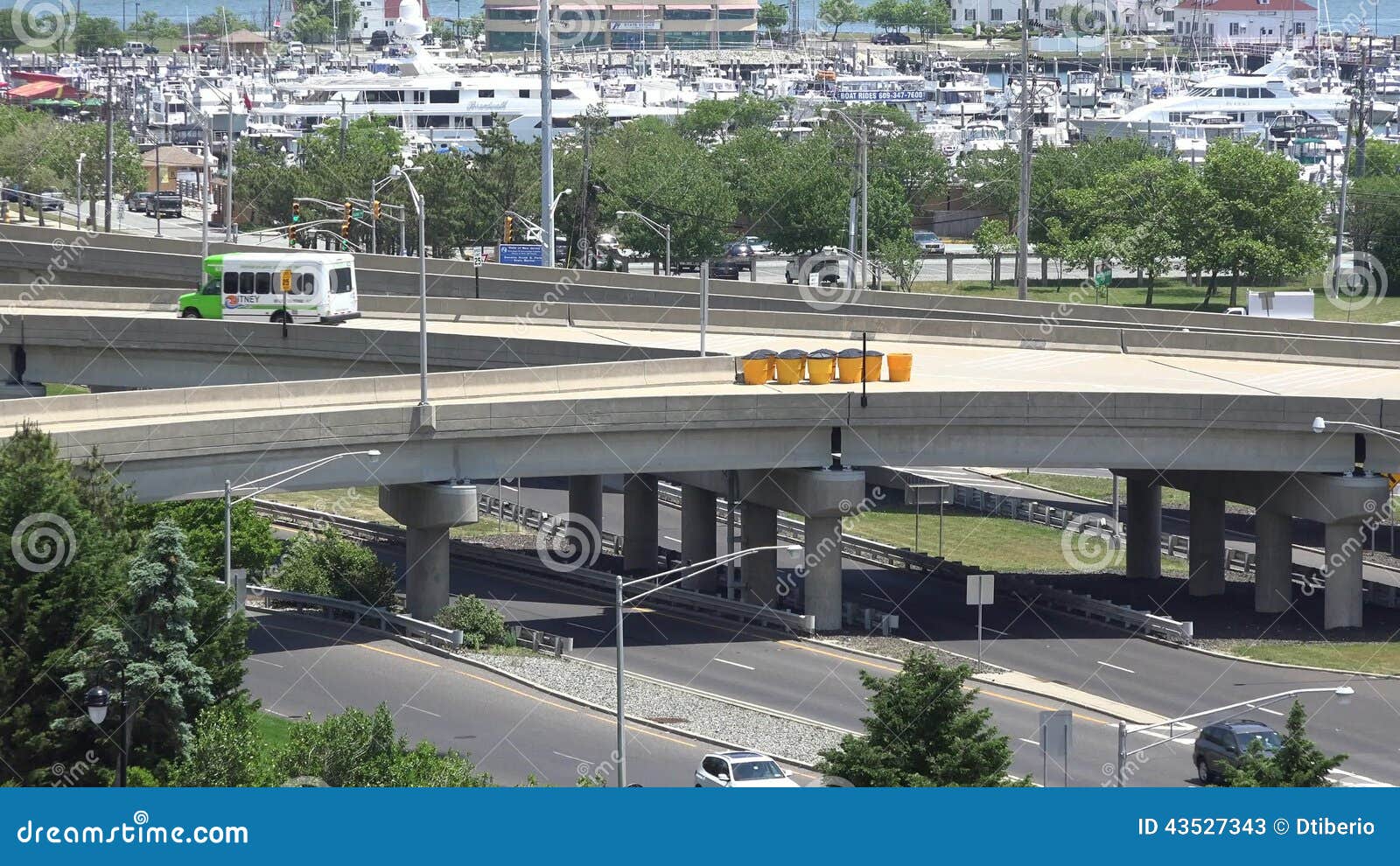 Bridges, Overpasses, Structures, Transportation Stock Video - Video of ...