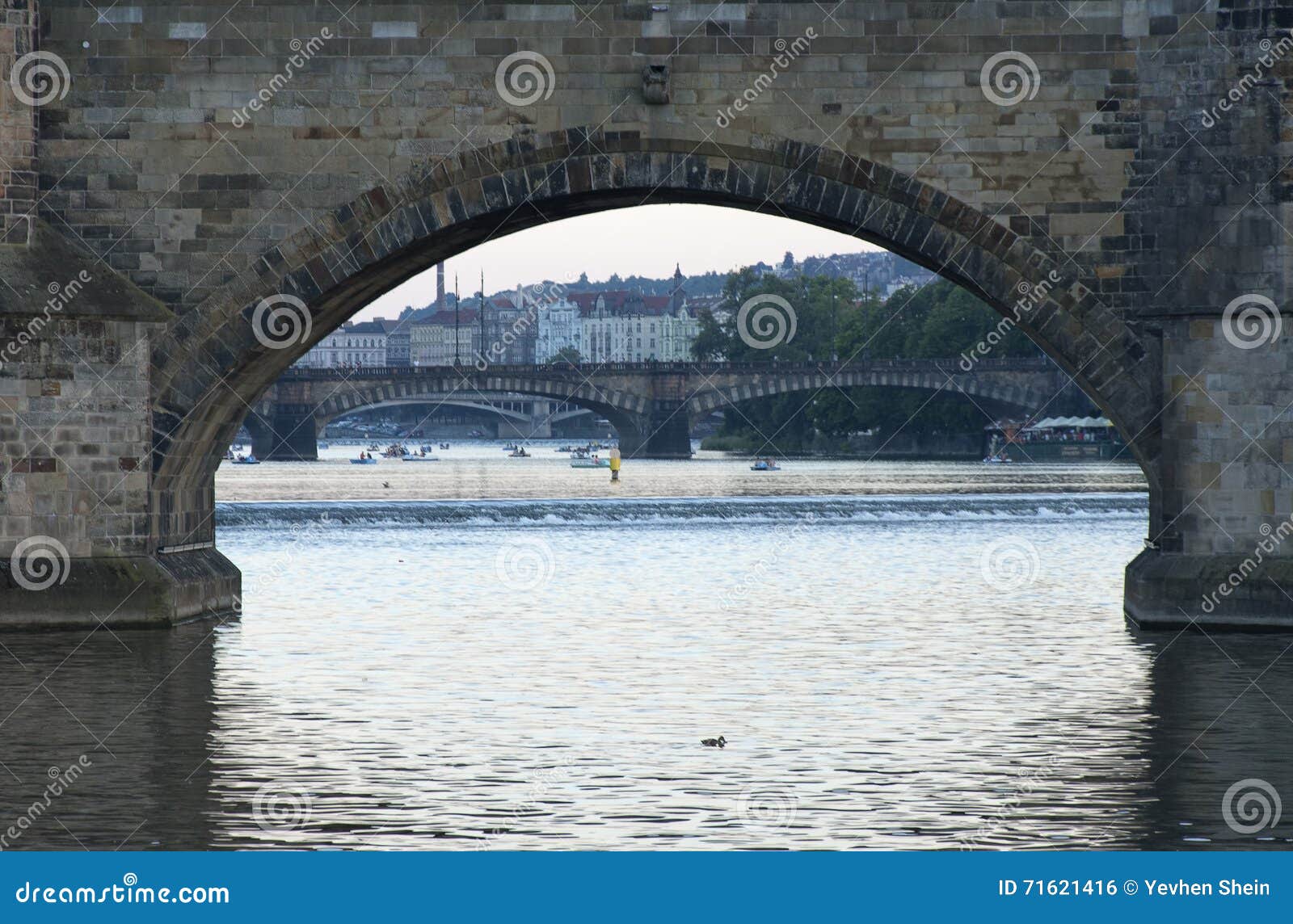 The Bridges of Prague stock photo. Image of historical - 71621416