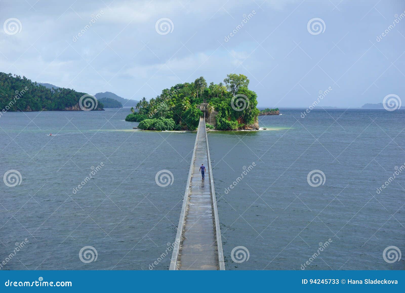 Bridges of Samana stock image. Image of visitor, culture - 94245733