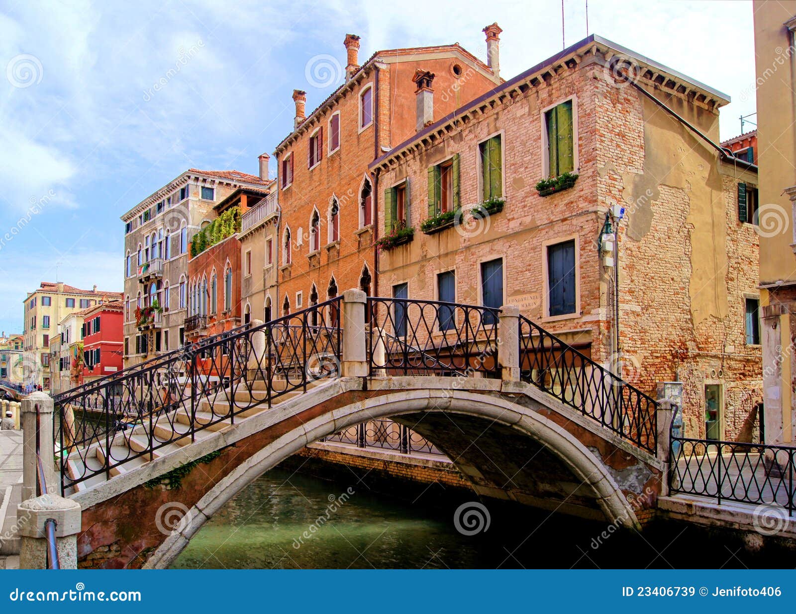 Bridges of Venice stock image. Image of rick, icon, italian - 23406739