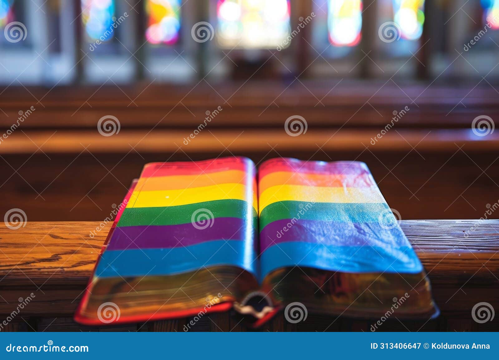 LGBT and Religious Communities Coming Together Created with Generative ...