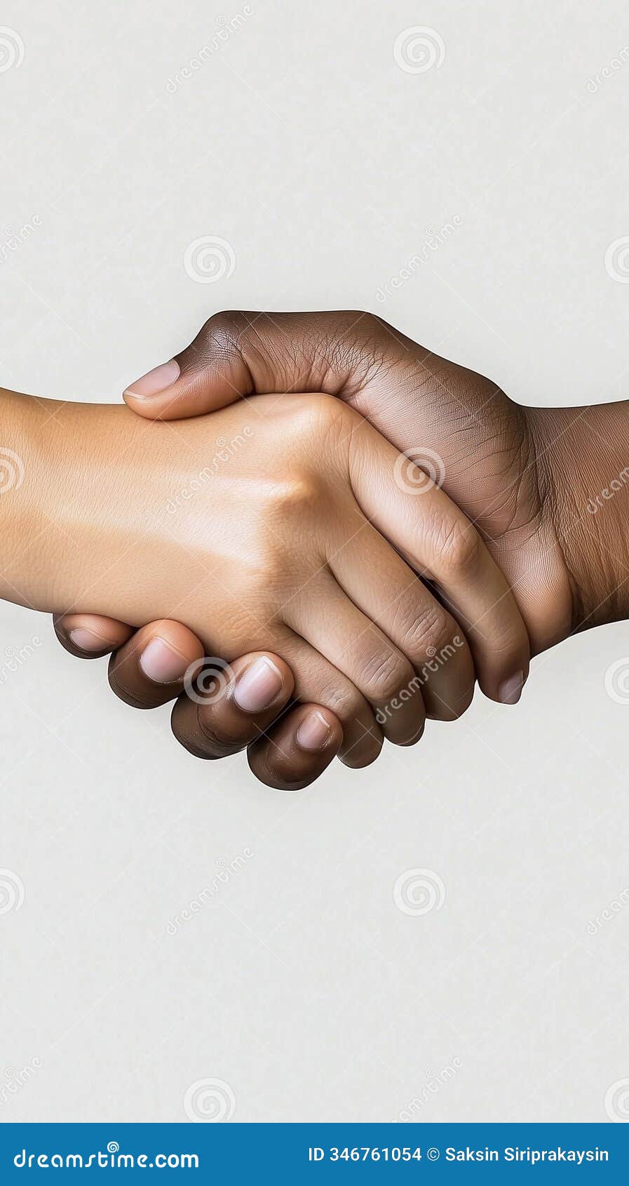 Bridging Differences, Power of Partnership Stock Illustration ...