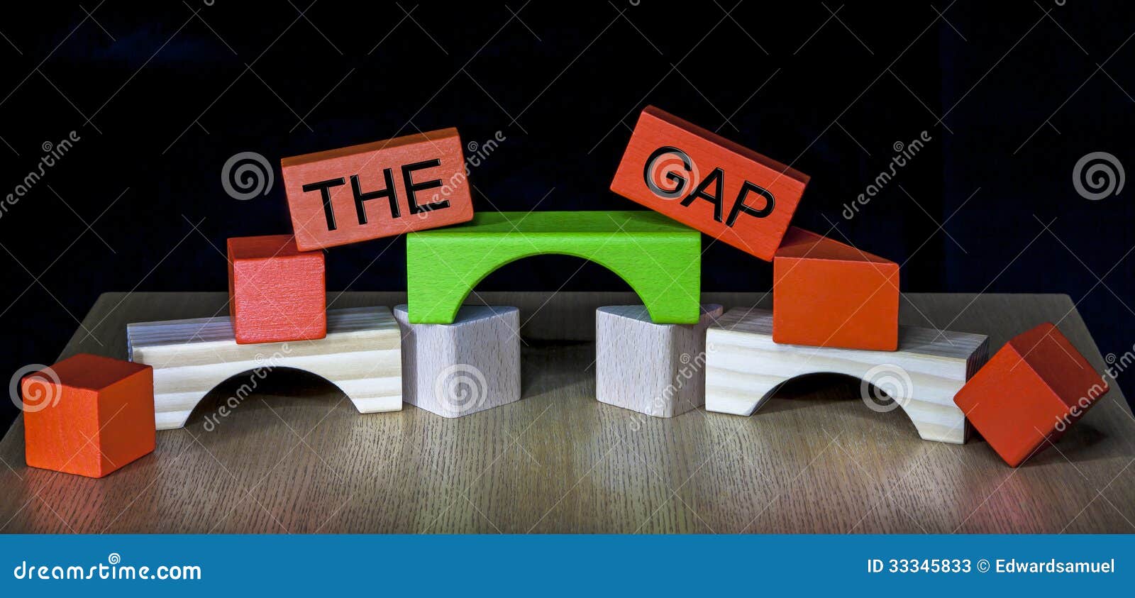 Bridging the Gap - Business, Education, PR, Politics - Stock Image ... Bridging the Gap - Business, Education, PR, Politics - Stock Image ...