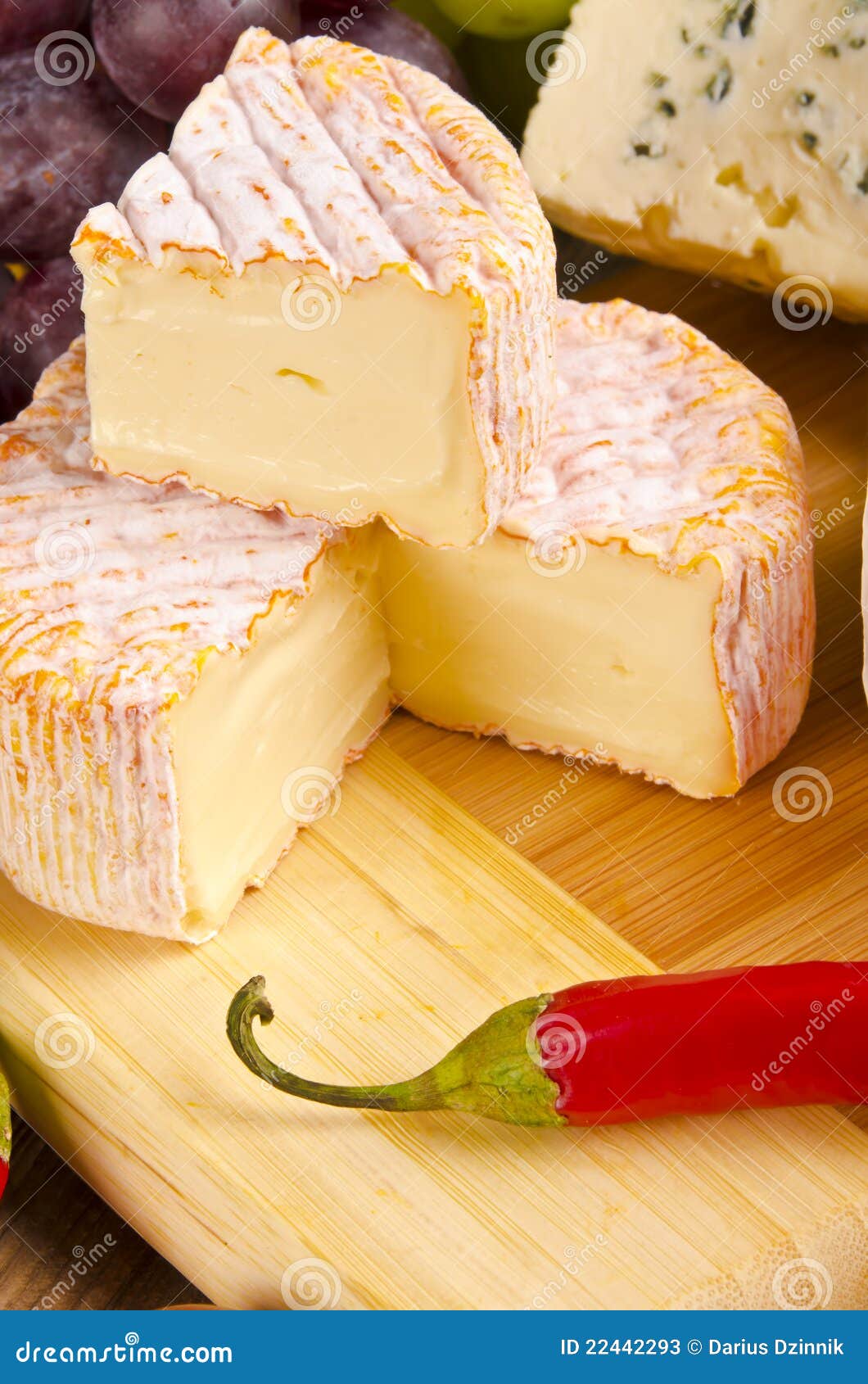 Brie stock image. Image of brown, france, gorgonzola - 22442293