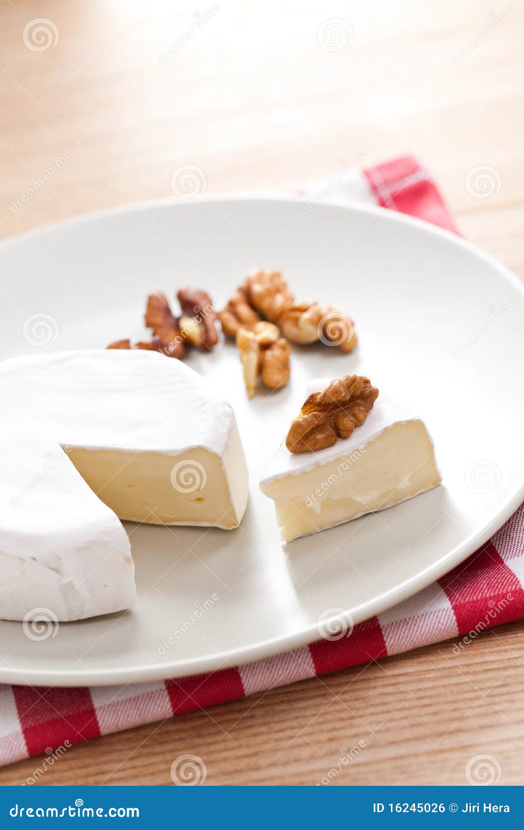Brie cheese stock photo. Image of piece, brie, product - 16245026