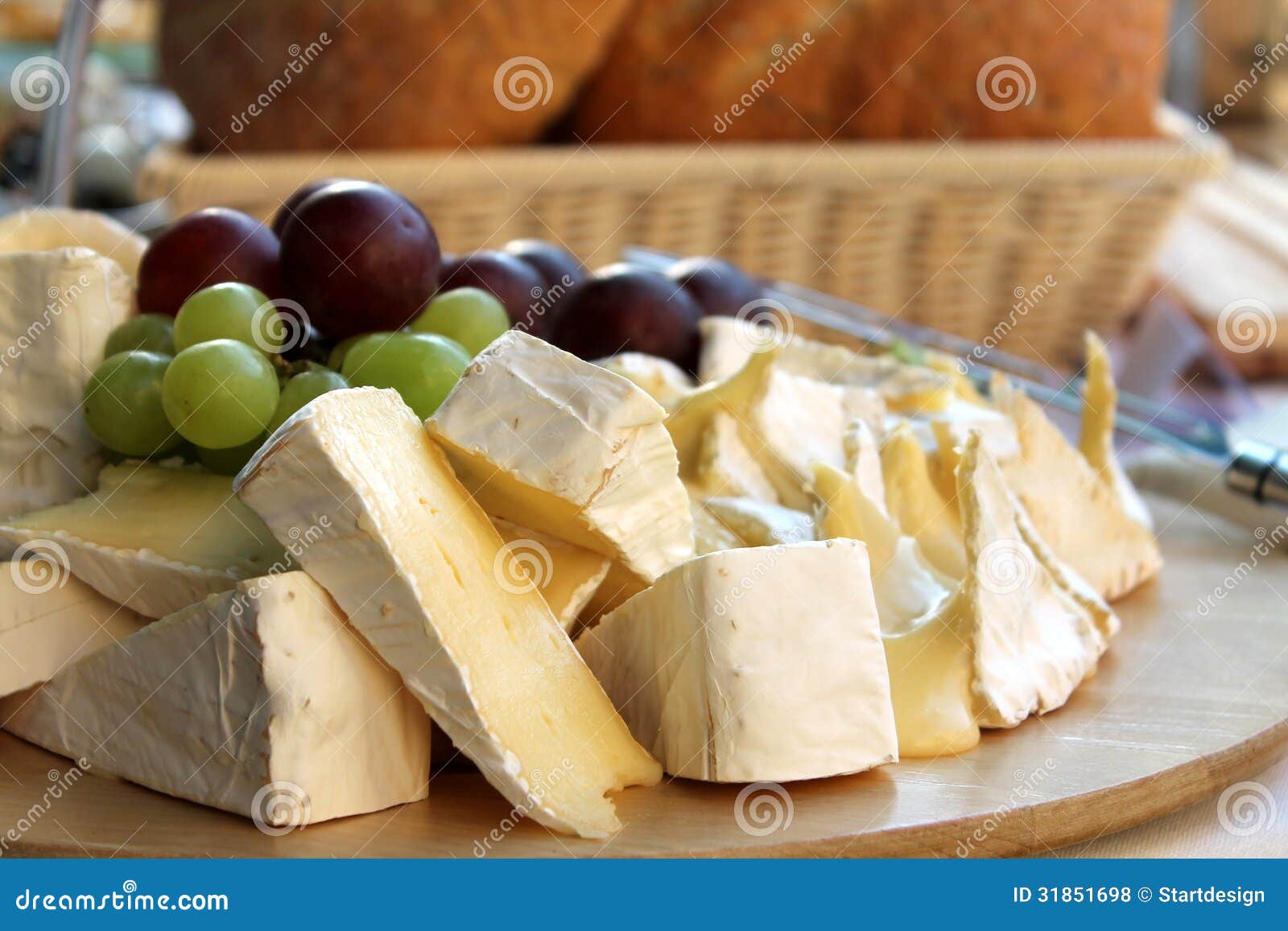 Brie cheese stock photo. Image of board, piece, creamy - 31851698