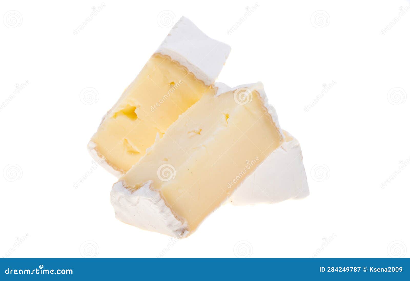 Brie cheese isolated stock image. Image of object, healthy - 284249787