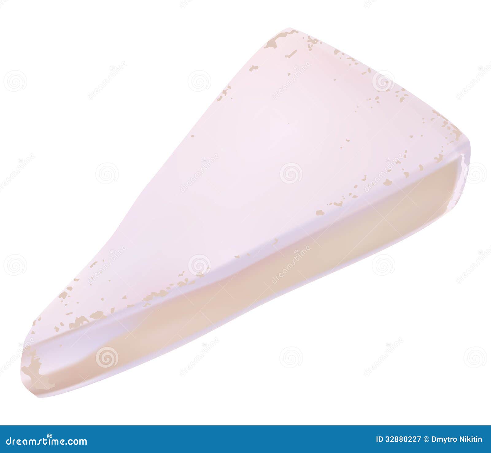 Brie cheese stock vector. Illustration of piece, food - 32880227