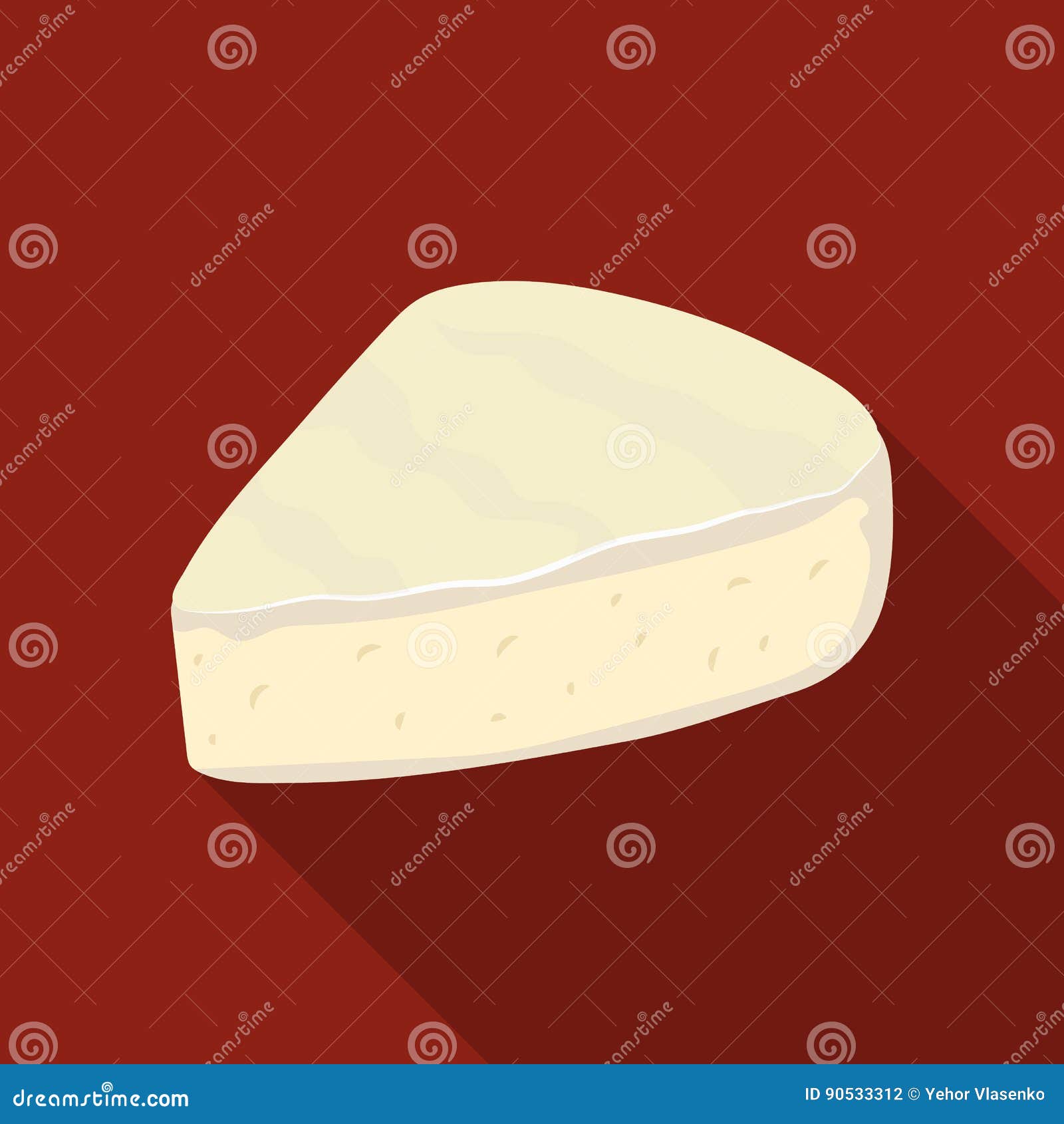 Brie.Different Kinds of Cheese Single Icon in Black Style Vector Symbol ...