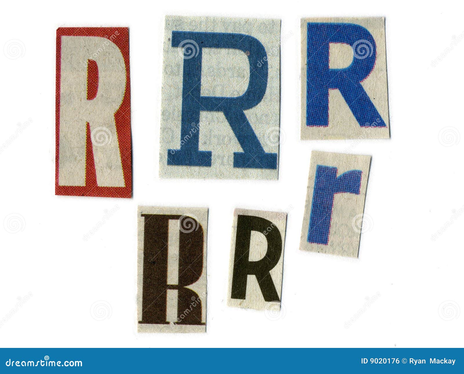 Brief Die Van Krantenpapier Wordt Gesneden Stock Foto - Image of nieuws ...