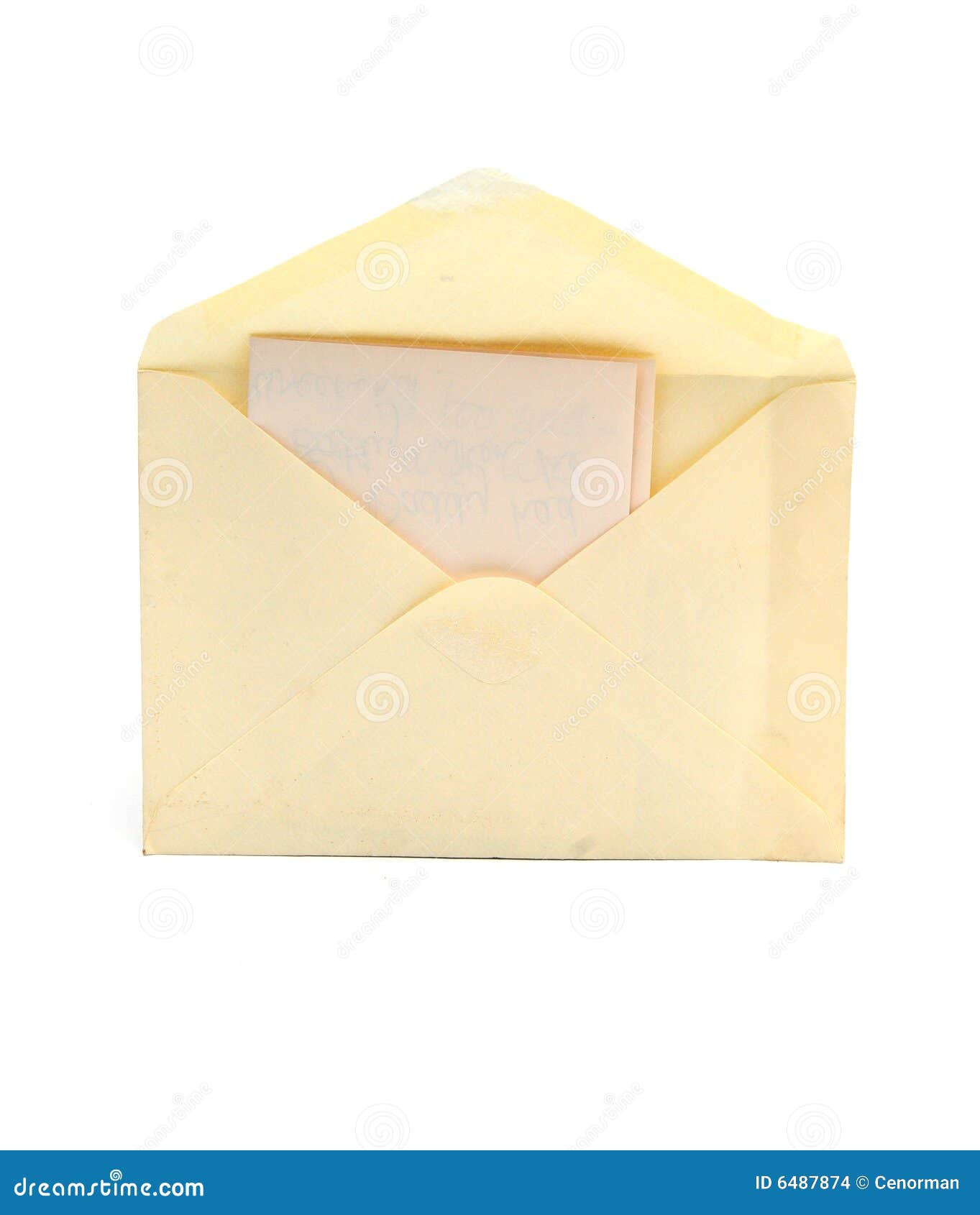 Brief en envelop stock foto. Image of lees, schrijf, emoties - 6487874