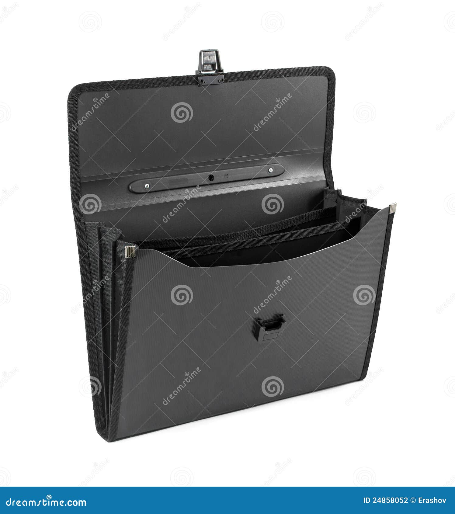 Briefcase stock photo. Image of isolated, folded, briefcase - 24858052