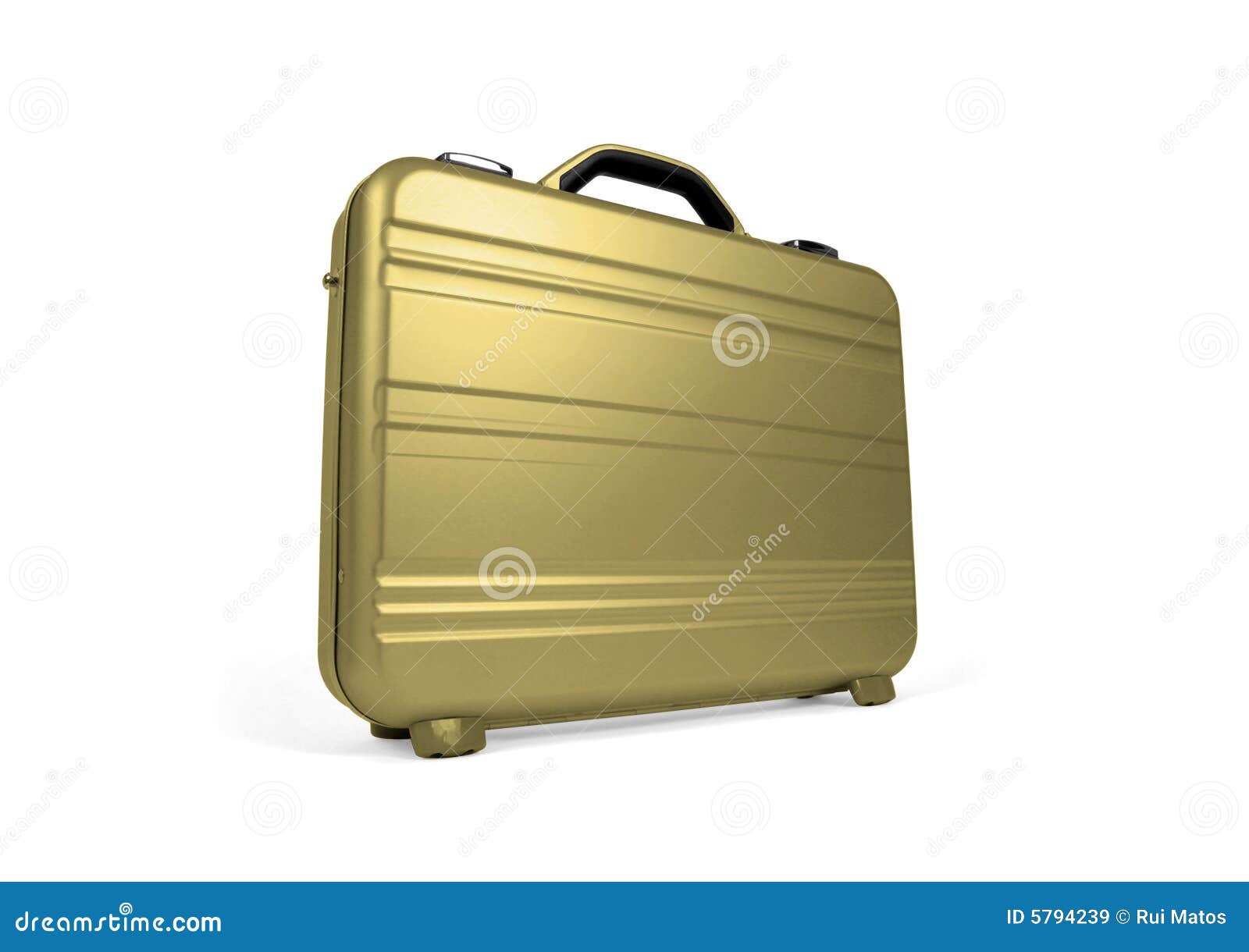 Briefcase stock image. Image of single, perspective, suitcase - 5794239