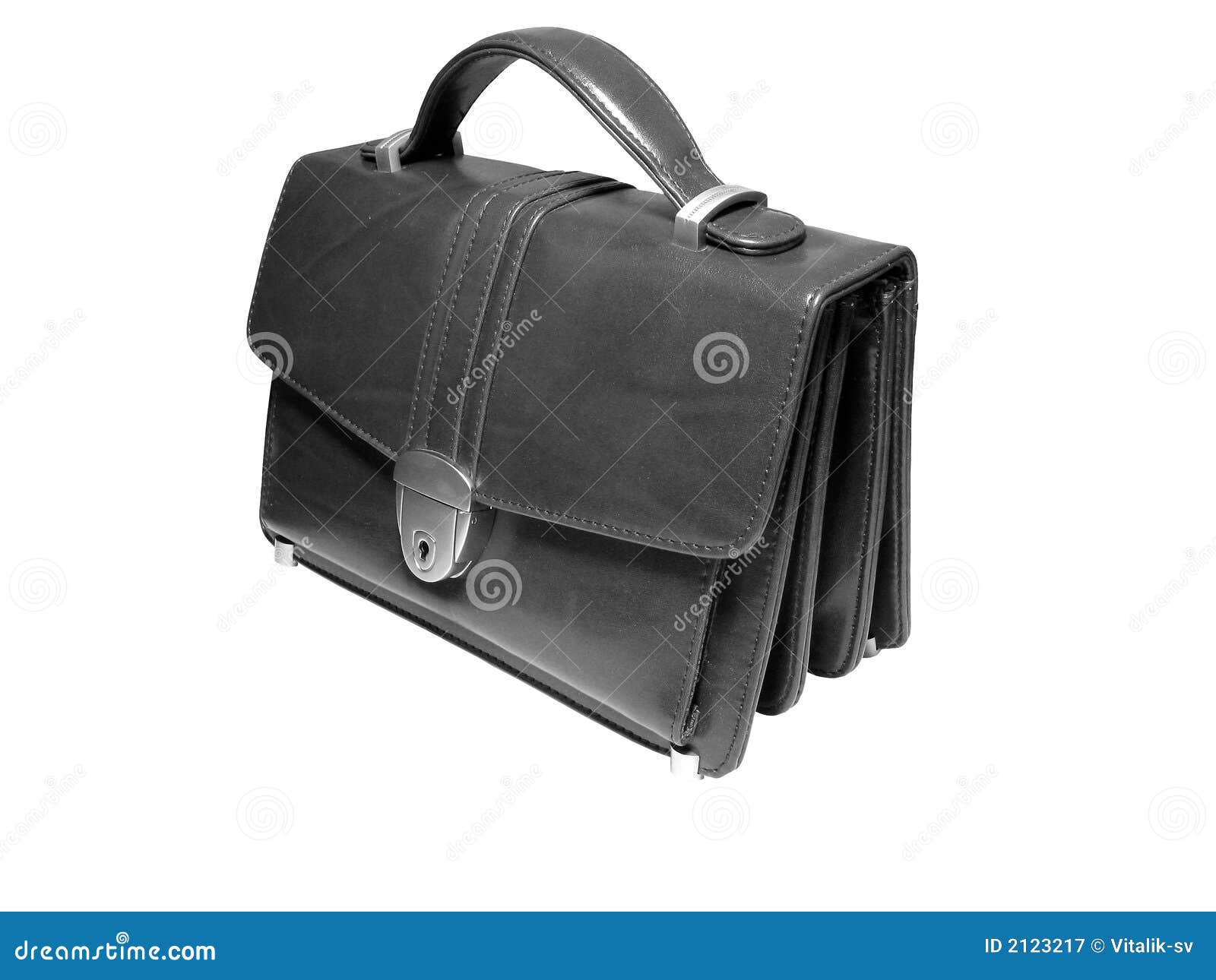 Briefcase (case) Isolated Gray Stock Image - Image of secrecy, objects ...