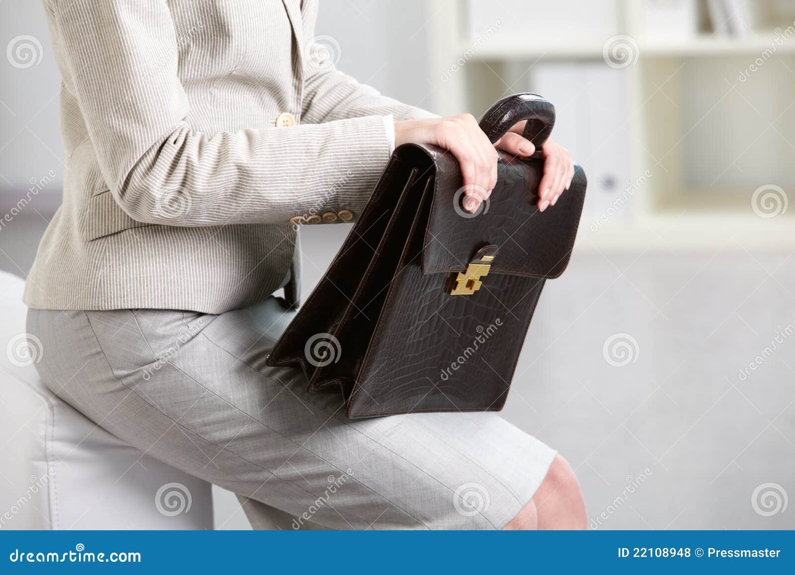 Briefcase in hands stock photo. Image of corporate, hand - 22108948