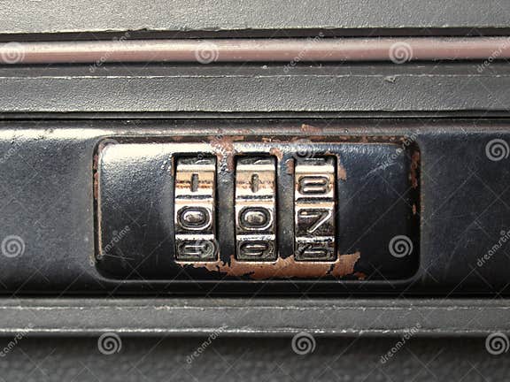 Briefcase lock stock photo. Image of service, briefcase - 10976010