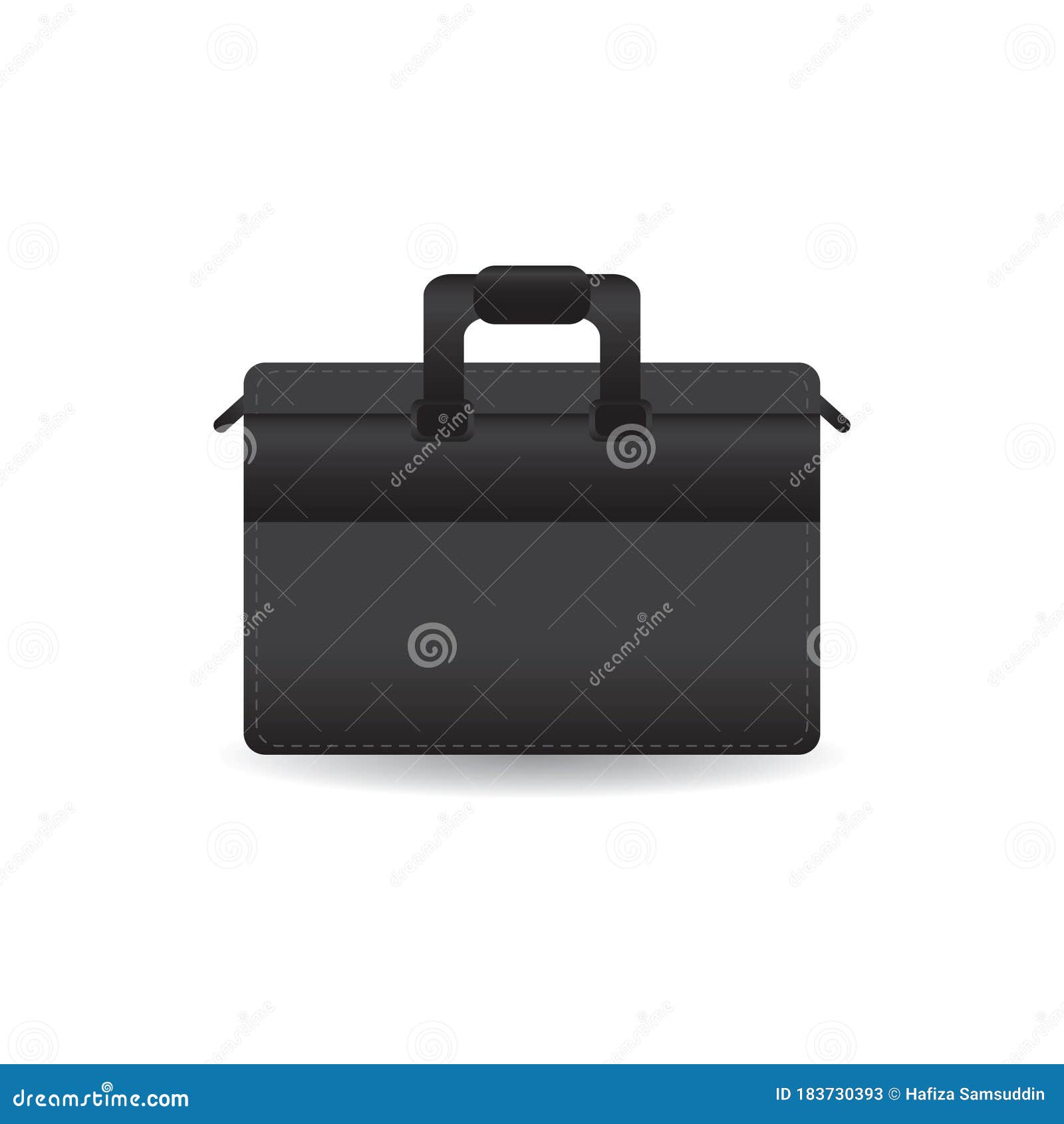 Briefcase. Vector Illustration Decorative Background Design Stock ...