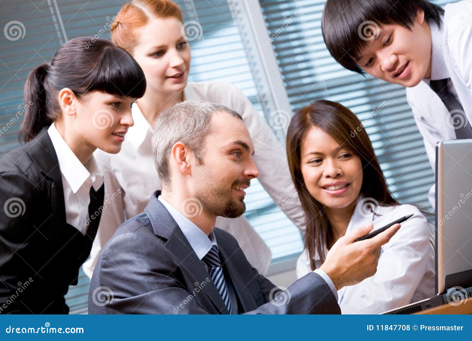 Briefing stock photo. Image of collaboration, female - 11847708