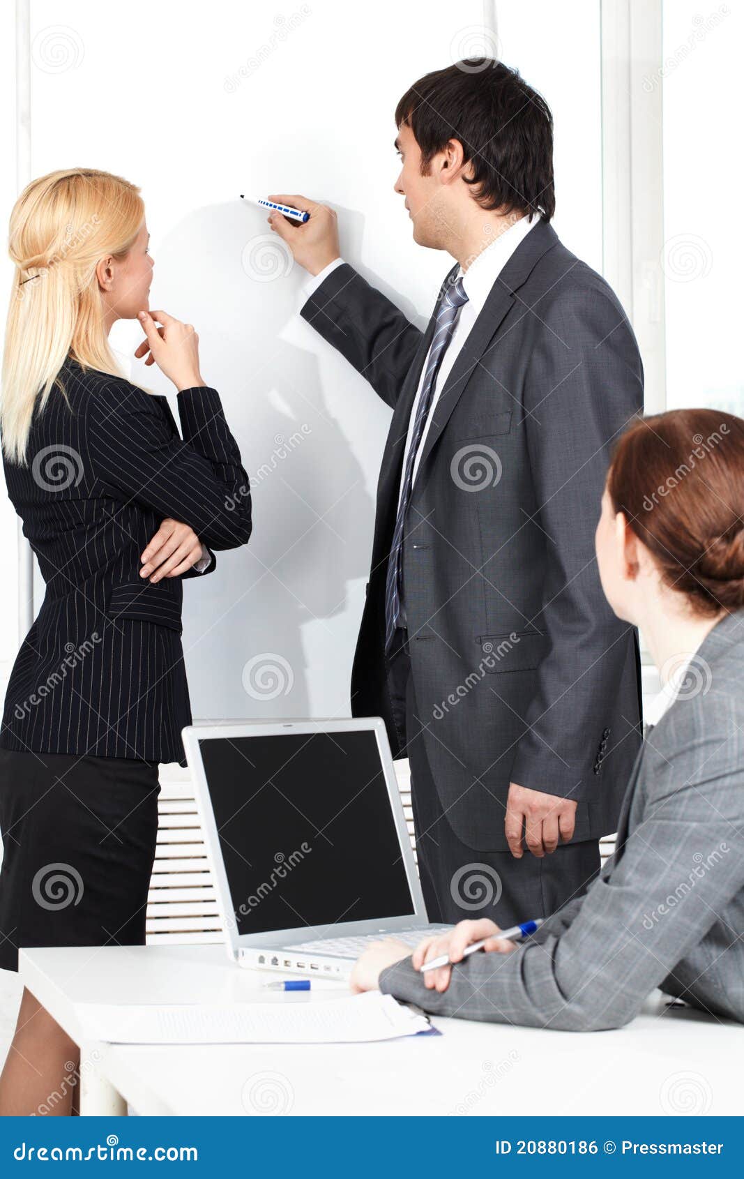 Briefing stock photo. Image of executive, formal, adult - 20880186