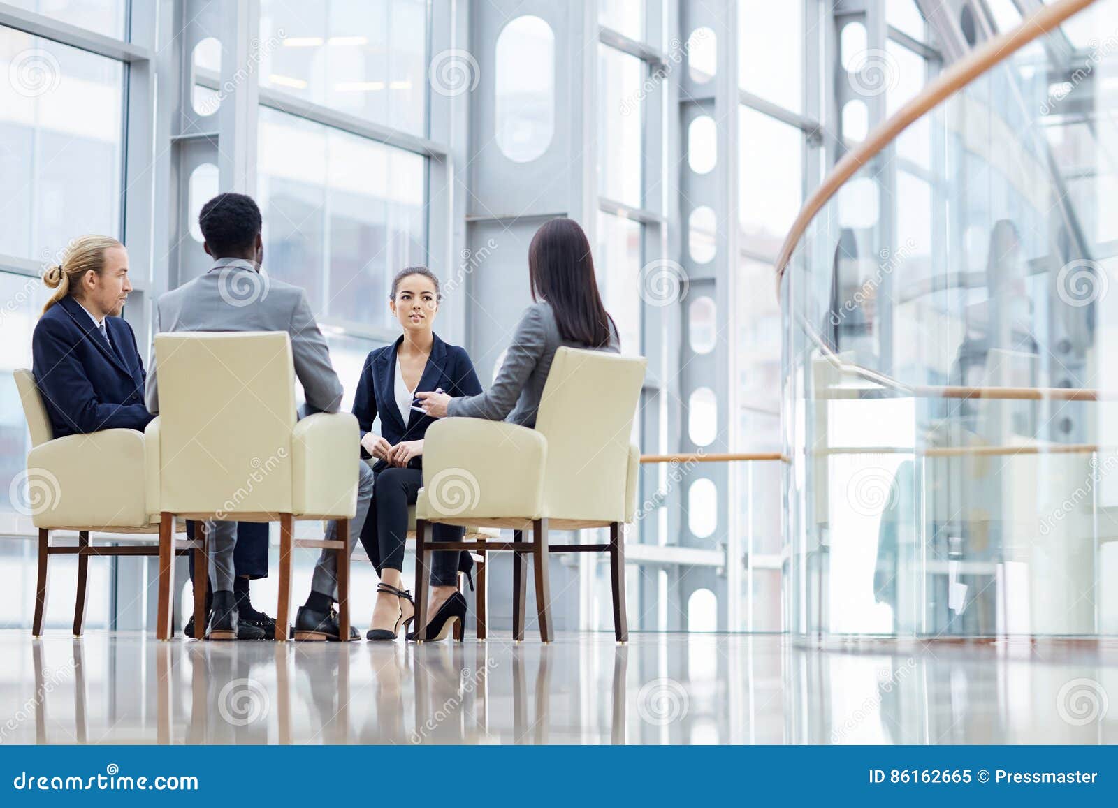 Briefing of economists stock image. Image of businessman - 86162665