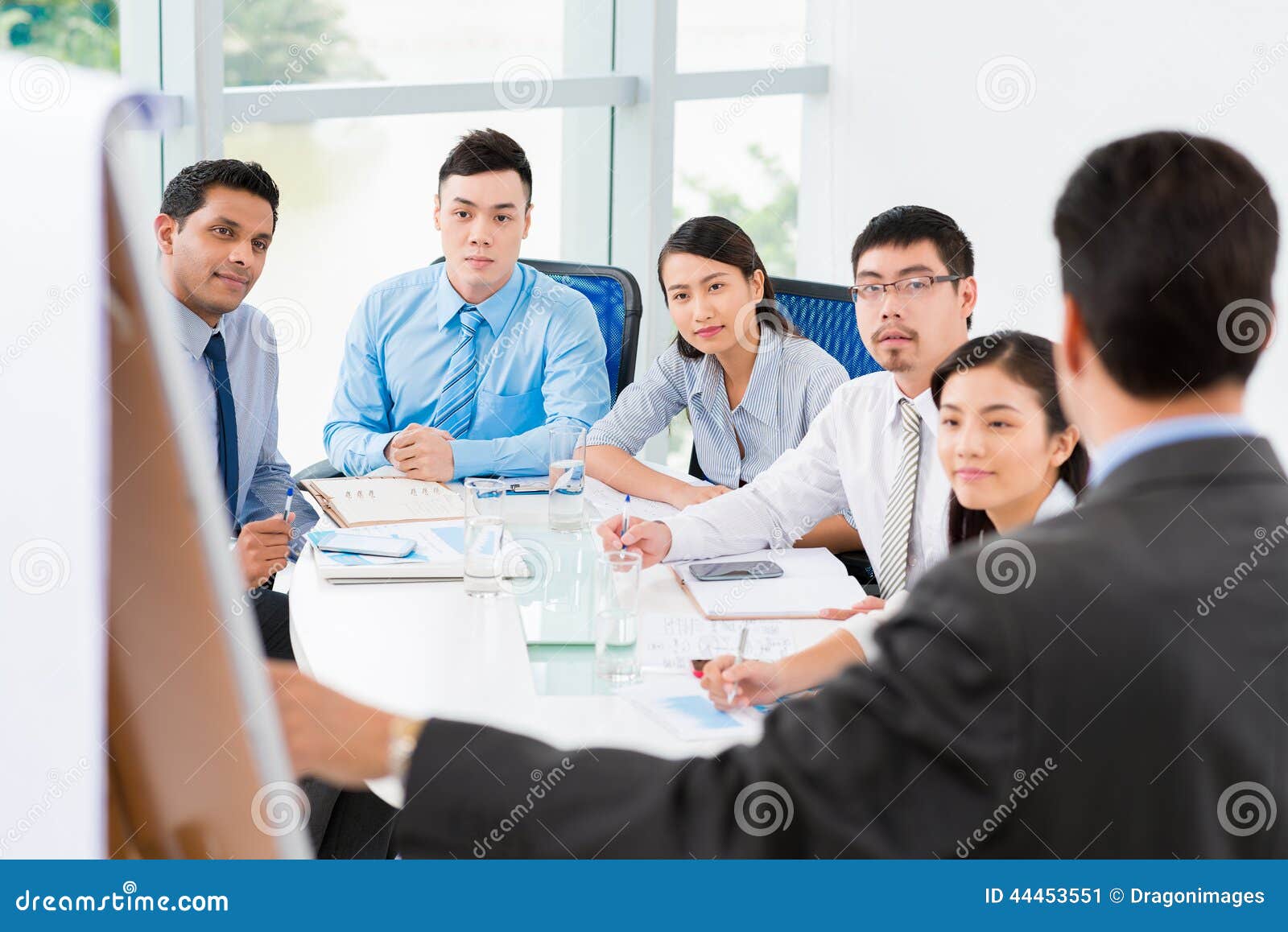 Briefing stock image. Image of audience, lady, briefing - 44453551