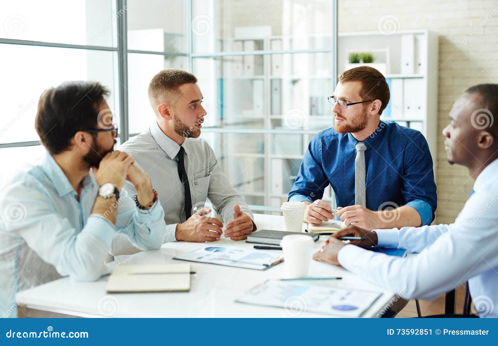 Briefing stock image. Image of explanation, business - 73592851