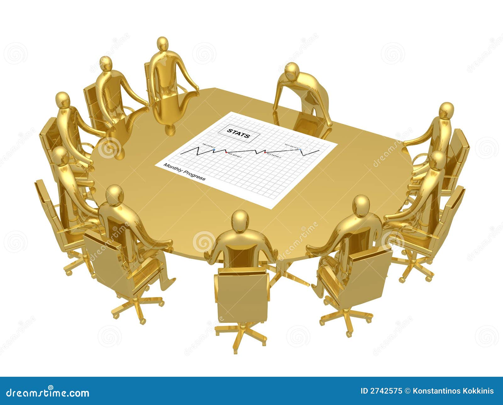 Briefing room stock illustration. Illustration of finance - 2742575