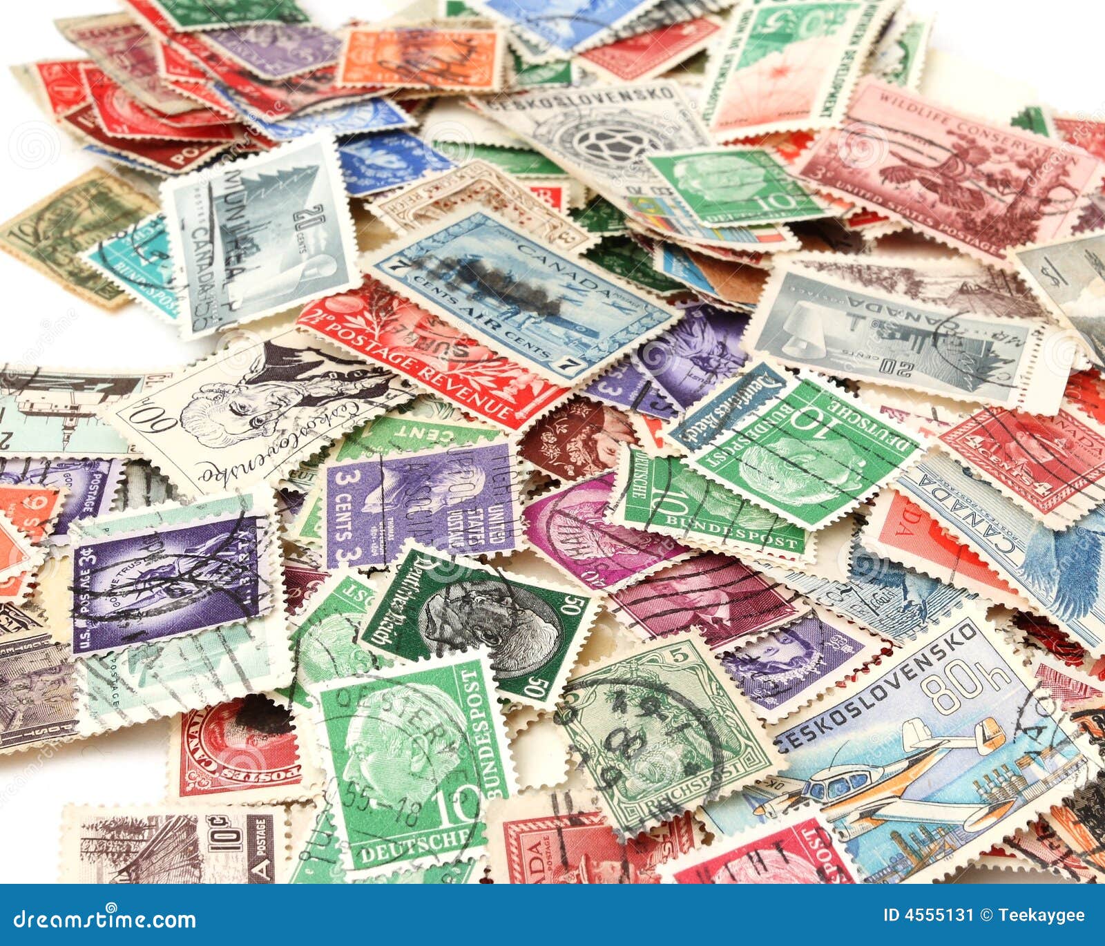 Briefmarken redaktionelles foto. Bild von korrespondenz - 4555131