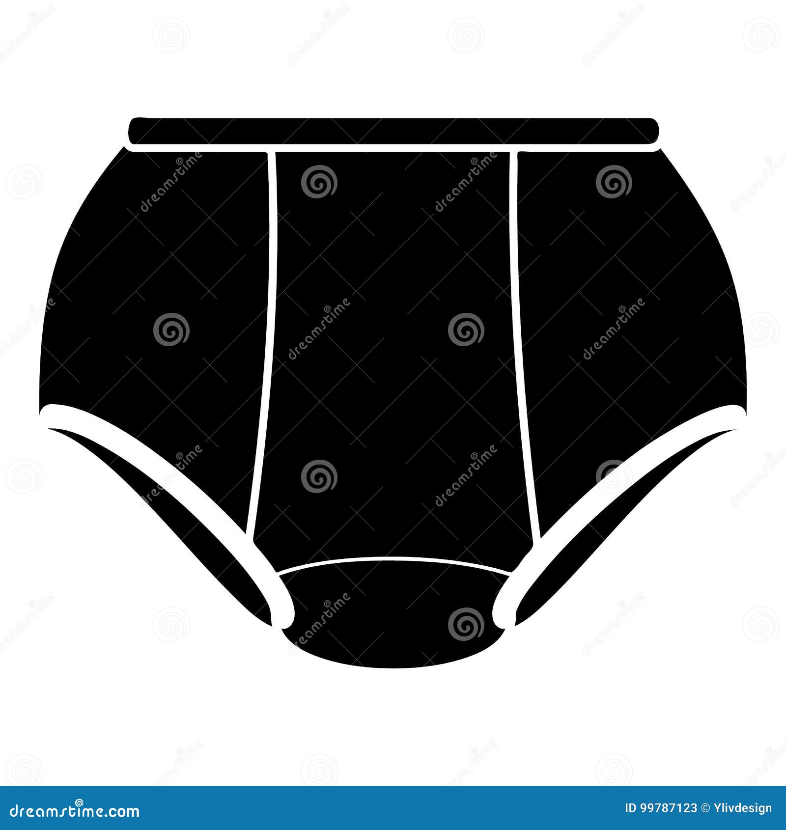 Briefs Underpants Icon, Simple Black Style Stock Vector - Illustration ... Briefs Underpants Icon, Simple Black Style Stock Vector - Illustration ...