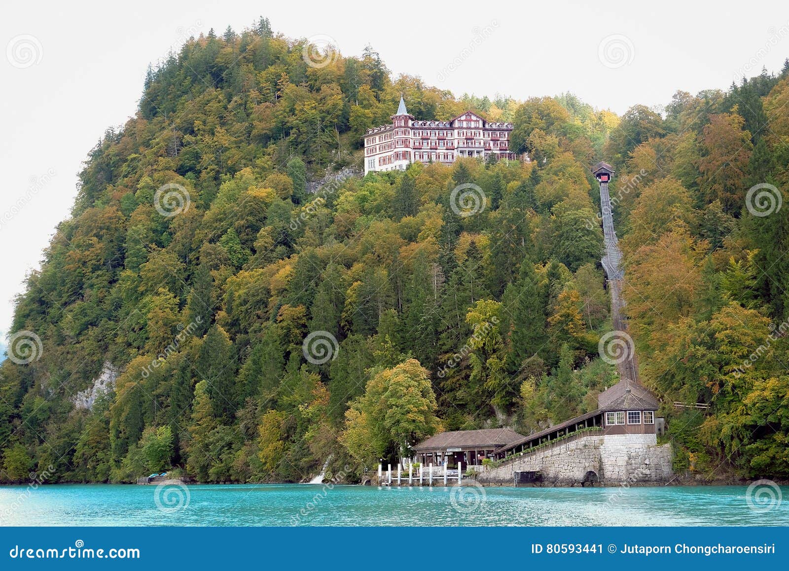 Brienz cruise editorial photo. Image of swiss, lake, mountain - 80593441