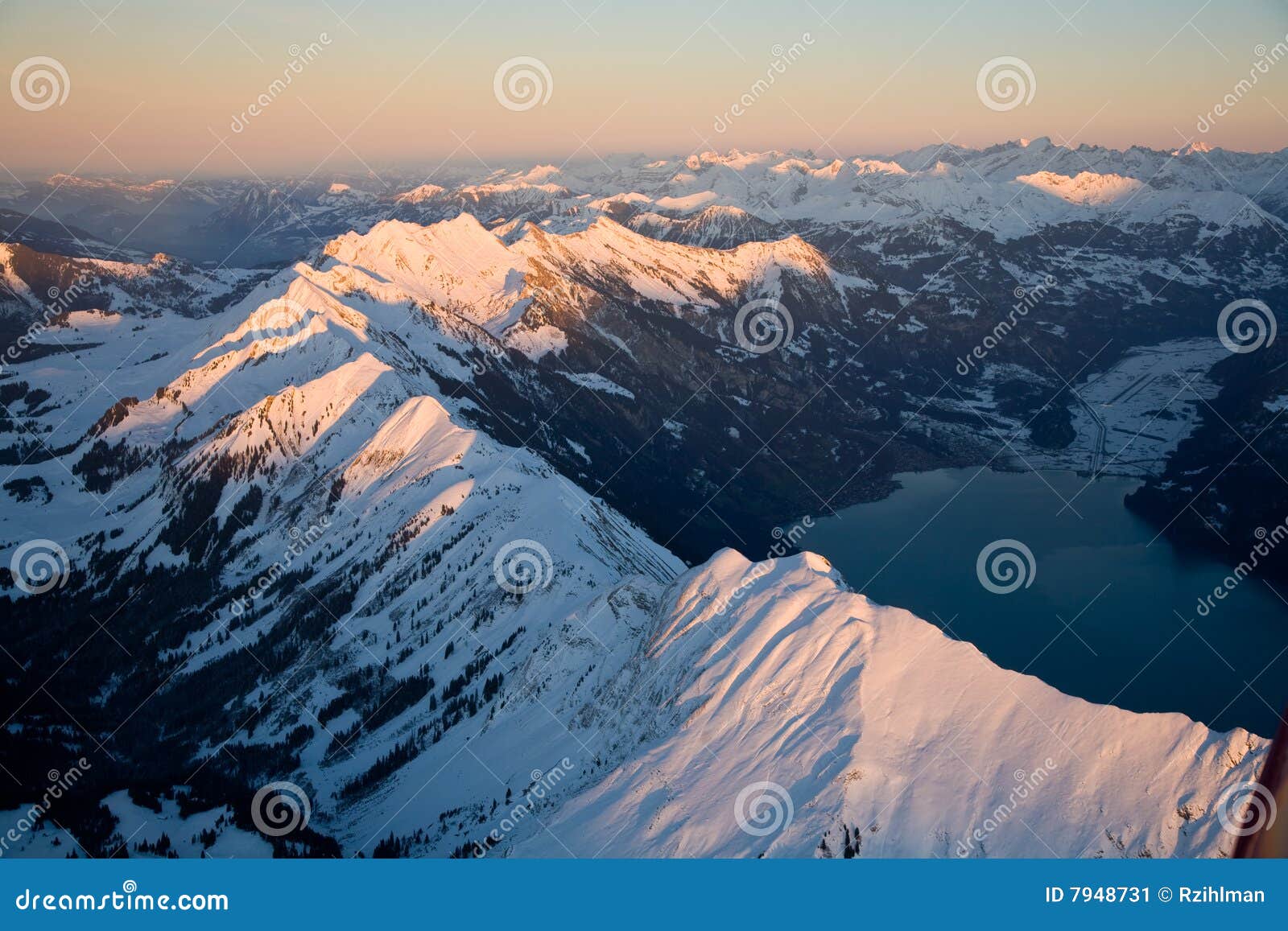 Brienzer Rothorn stock image. Image of mountain, intake - 7948731