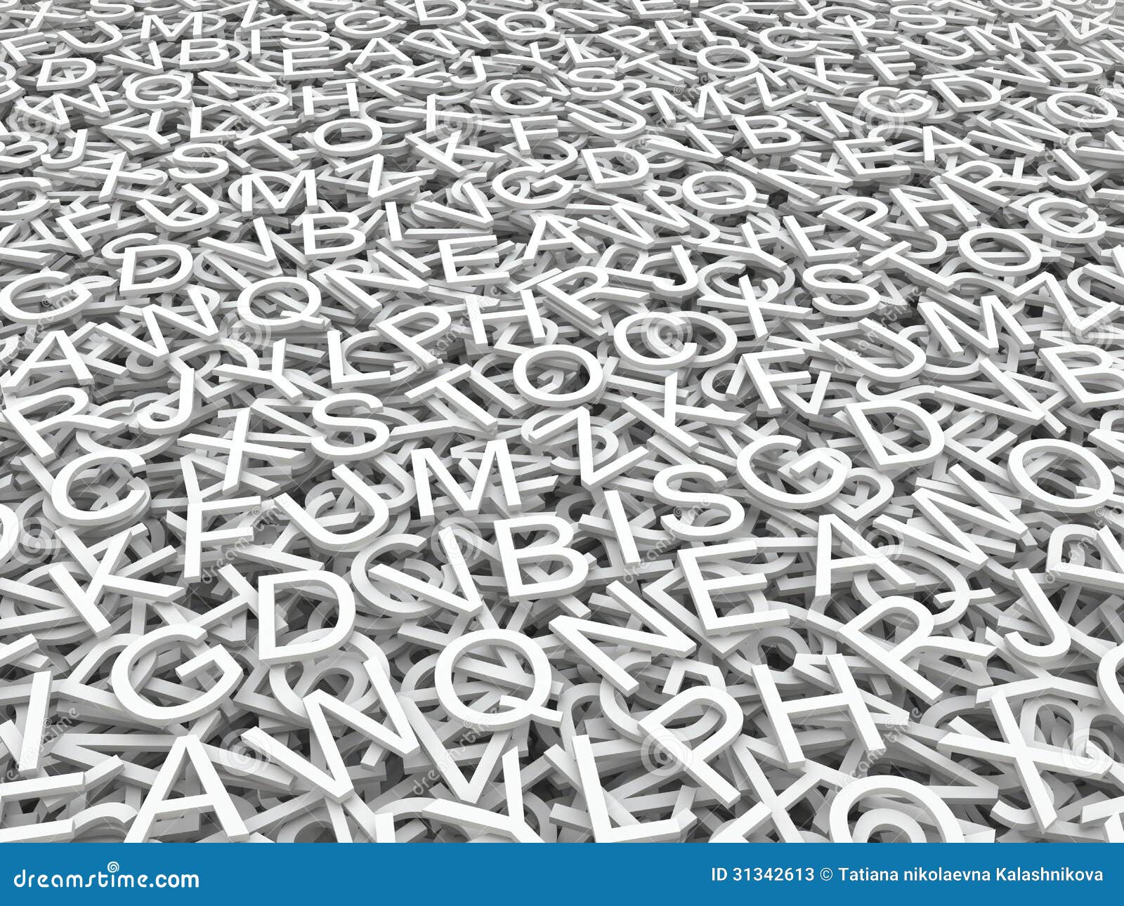 Brieven Van Het Engelse Alfabet. Stock Illustratie - Illustration of ...