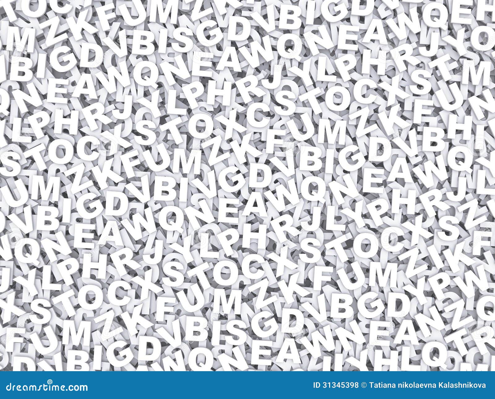 Brieven Van Het Engelse Alfabet. Stock Illustratie - Illustration of ...