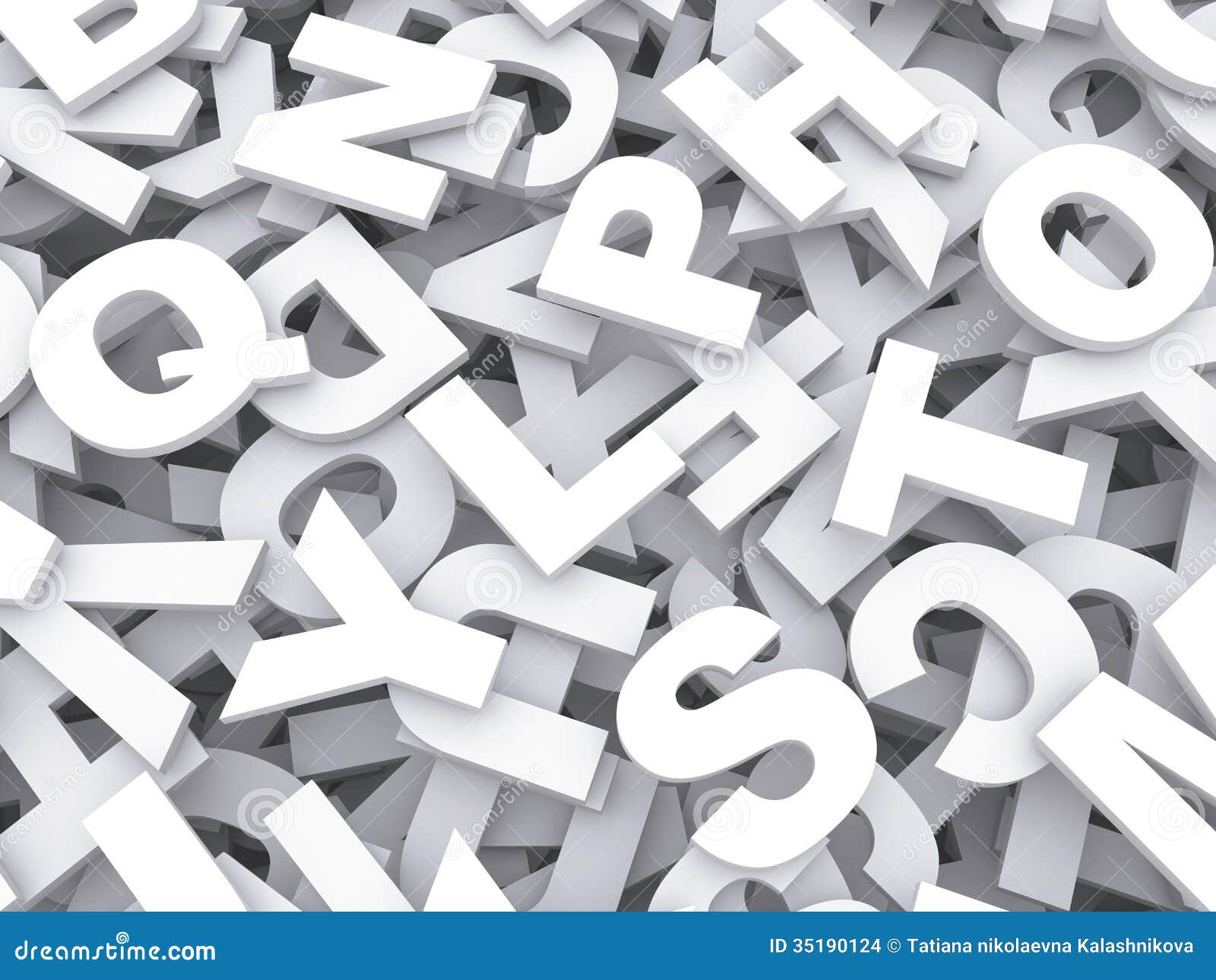 Brieven Van Het Engelse Alfabet. Stock Illustratie - Illustration of ...