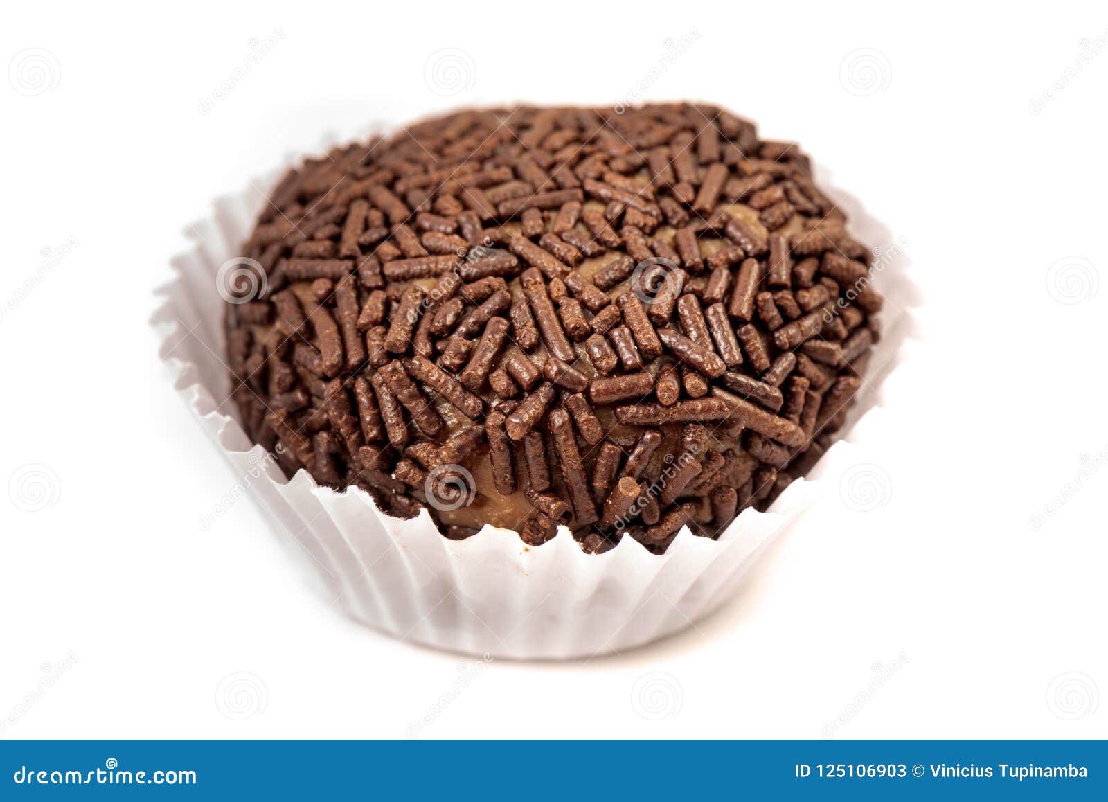 Brigadeiro stock image. Image of dessert, dark, snack - 125106903