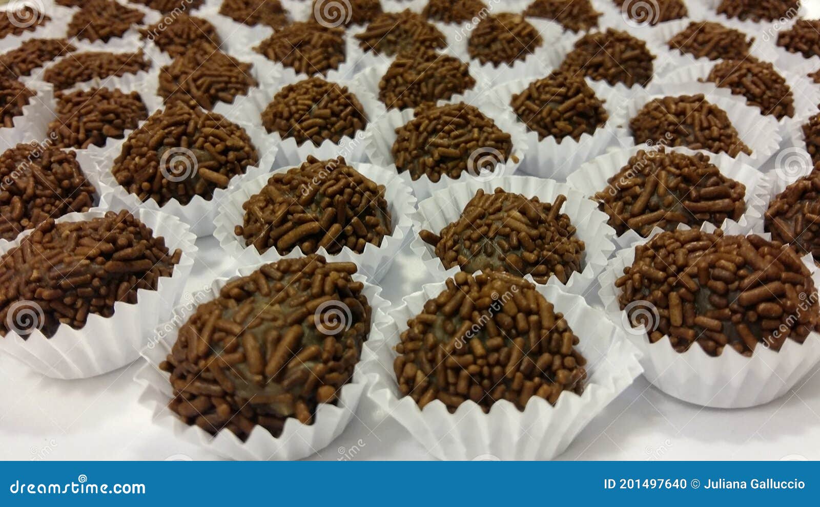 Brigadeiro Traditional Chocolate Ball Stock Photo - Image of baking ...