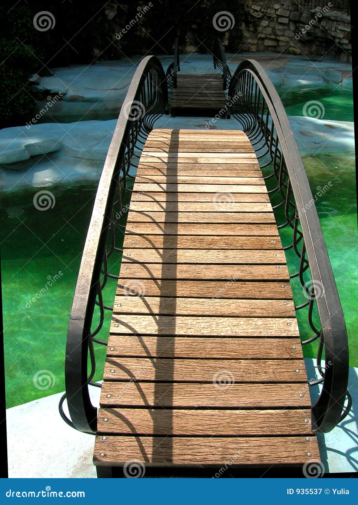 Brigde stock image. Image of board, passage, brown, crossing - 935537
