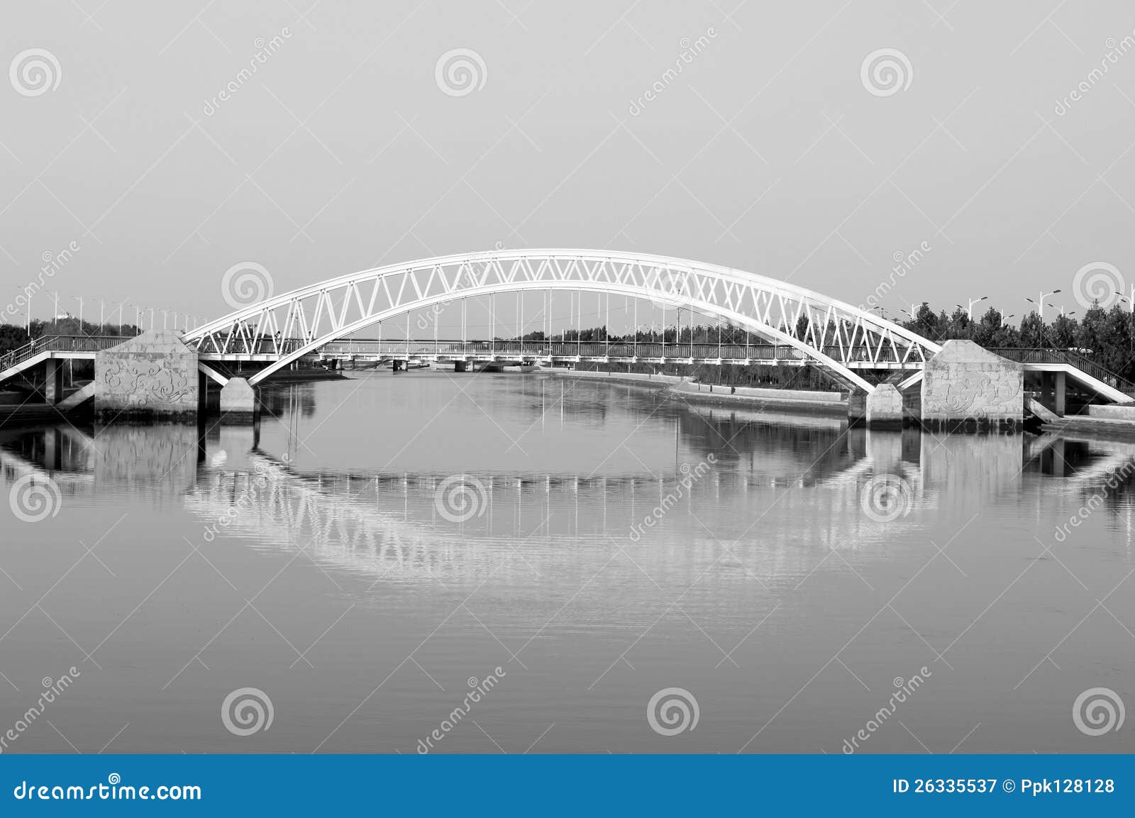 Brige stock image. Image of river, white, reflection - 26335537
