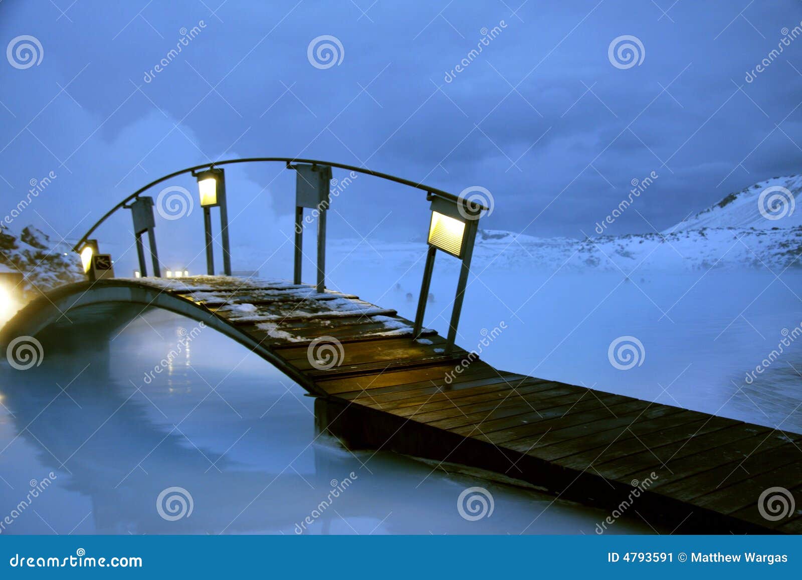 The Brige stock image. Image of covered, bridge, steamy - 4793591