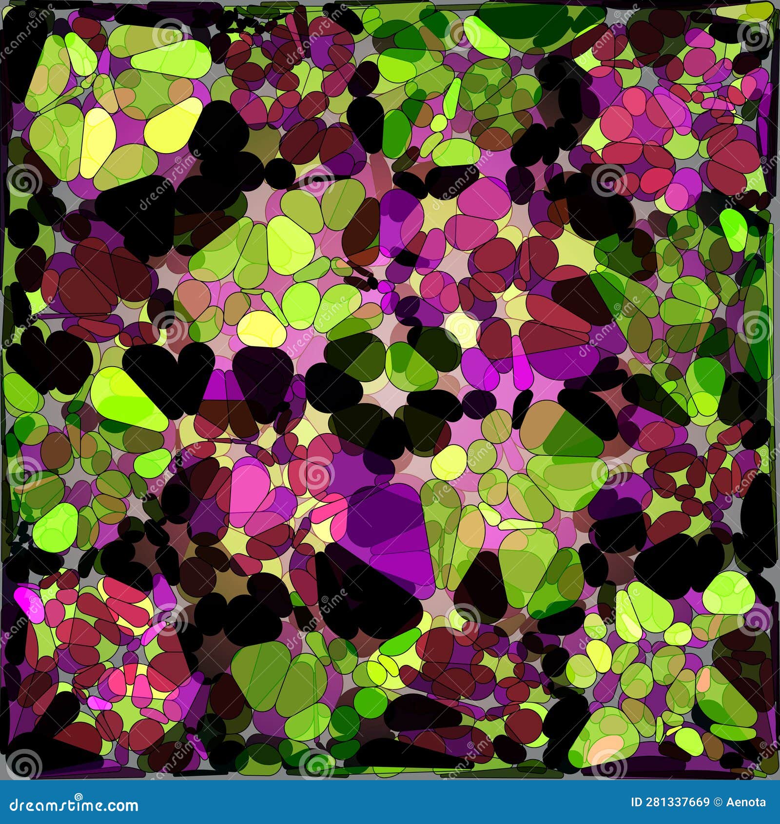 Brigh Background With Circles Royalty-Free Stock Image | CartoonDealer ...