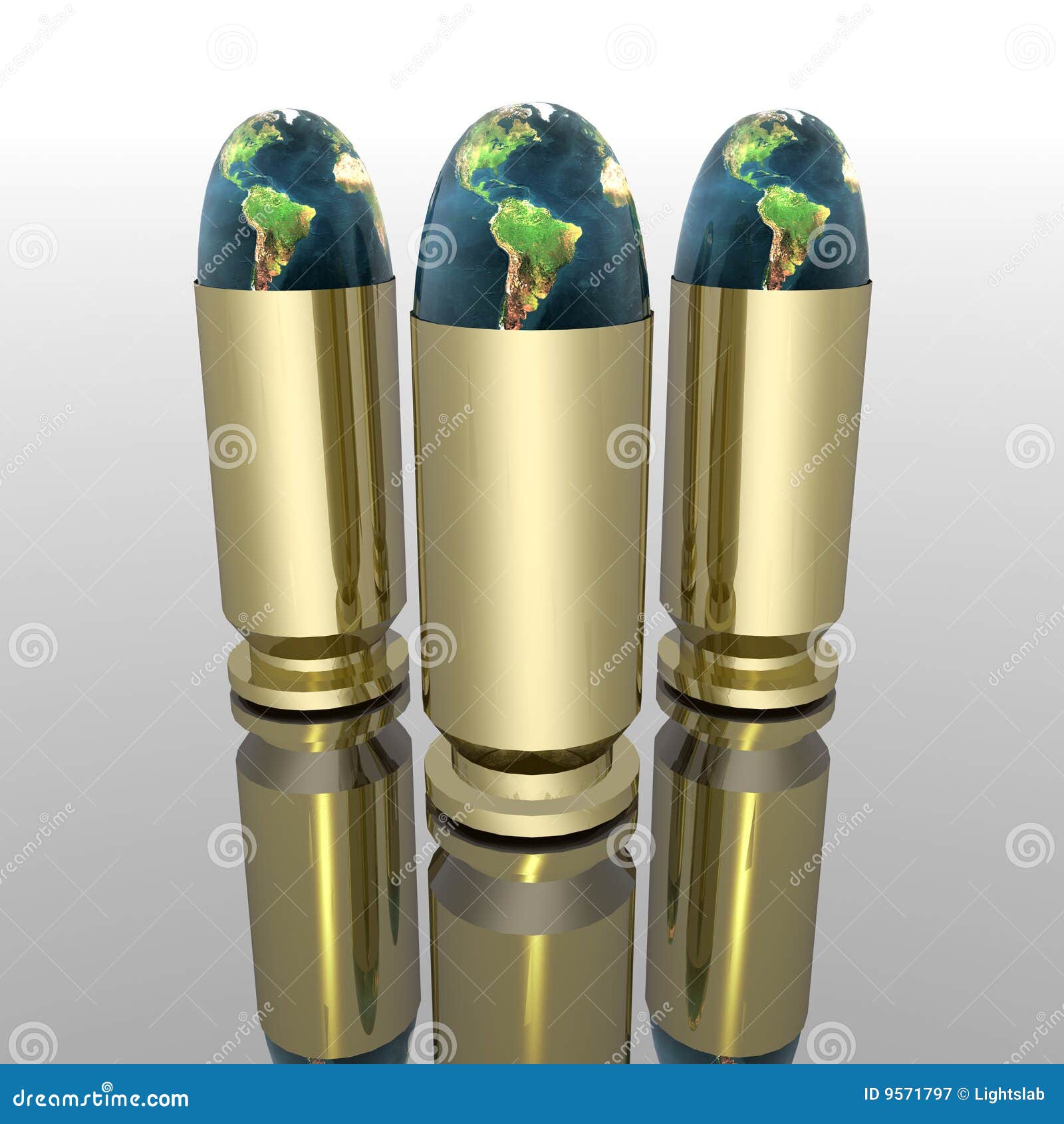 Golden Bullet In Flight Stock Photography | CartoonDealer.com #61217360