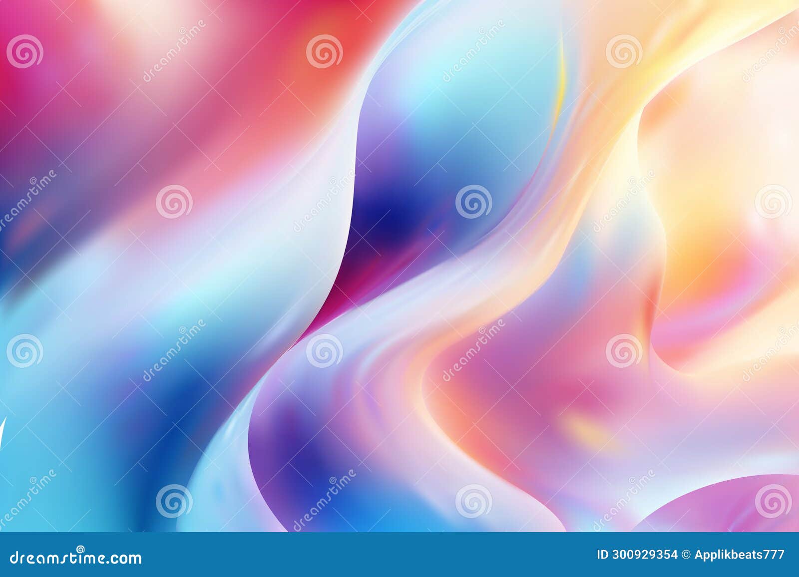 Bright Abstract Backgraund with Vertical Waves of Opalescent Liquid ...