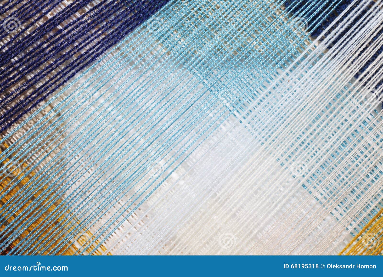 Bright Abstract Background of Colored Thread Stock Photo - Image of ...