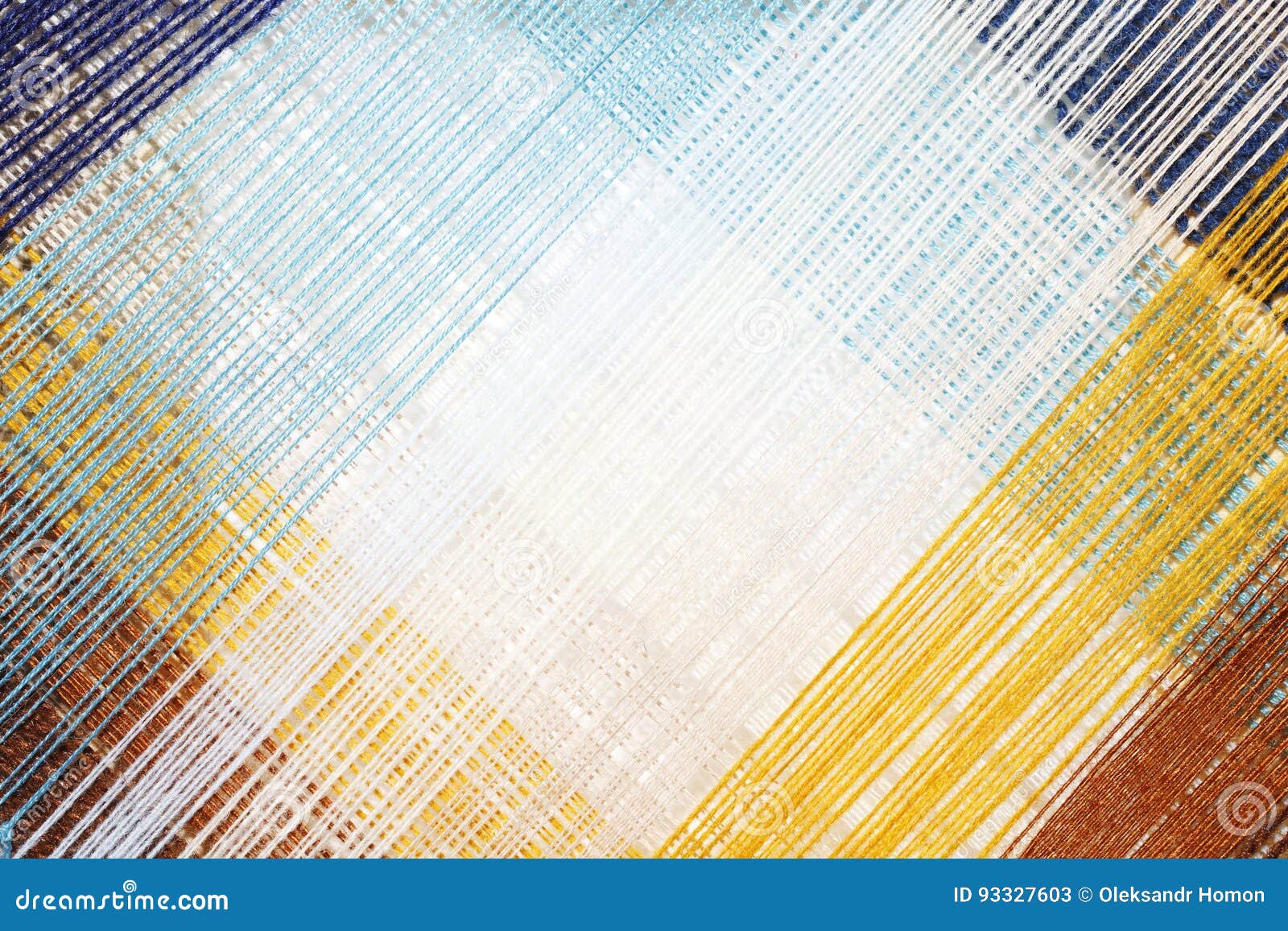 Bright Abstract Background of Colored Thread Stock Image - Image of ...