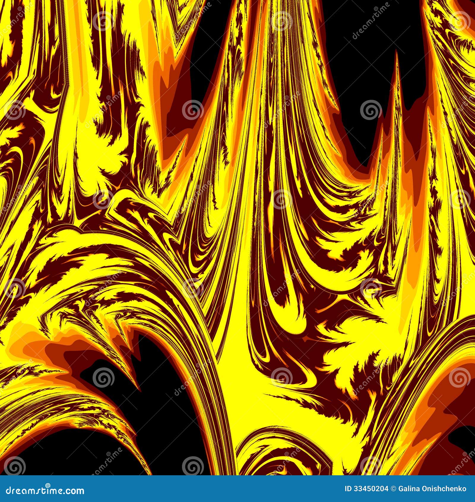 Bright Abstract Background for a Design Stock Illustration ...