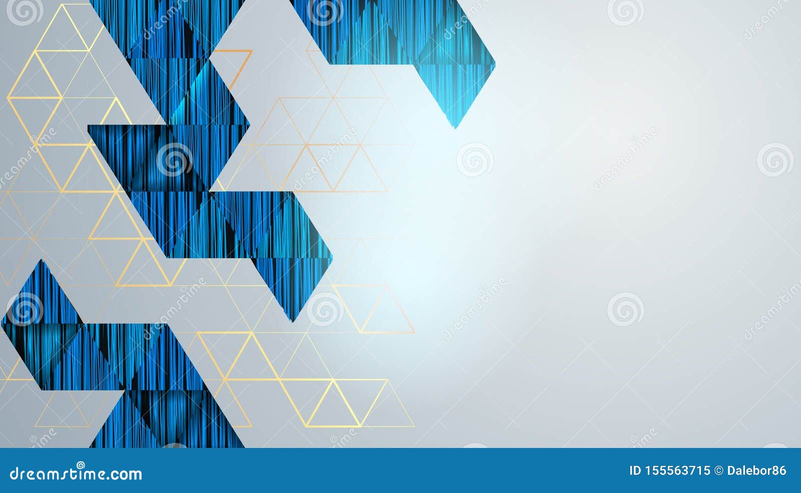 Bright Abstract Background with Geometric Shapes Stock Vector ...
