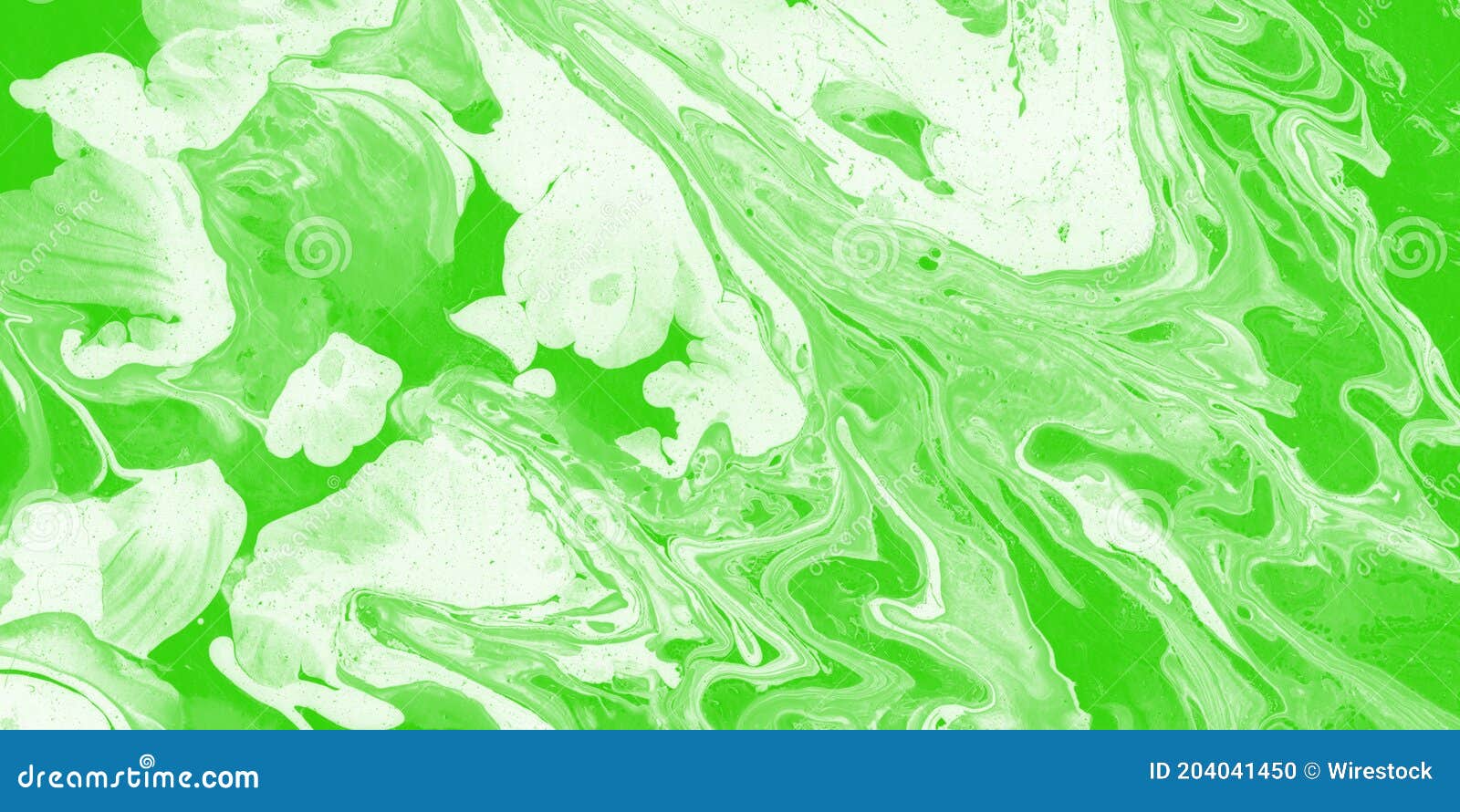 Bright Abstract Background with Green Watercolor Acrylic Textures Stock ...