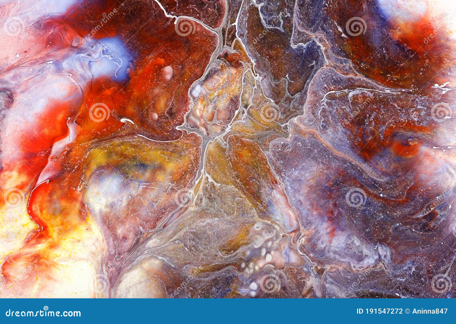 Bright Abstract Background of Mix Color Paints Stock Photo - Image of ...