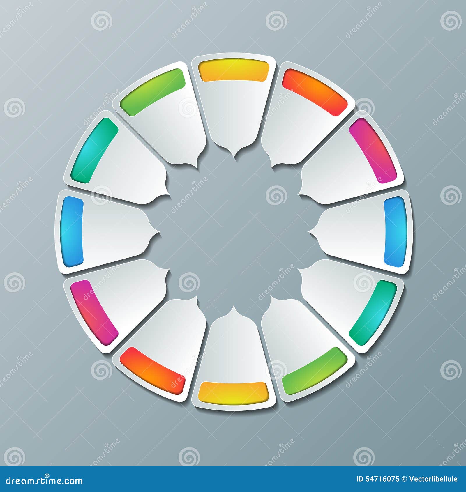 Bright Abstract Background, Schedule Stock Vector - Illustration of ...