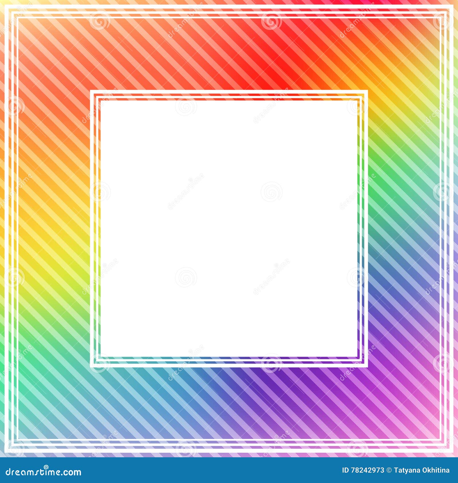 Bright abstract border stock illustration. Illustration of blue - 78242973